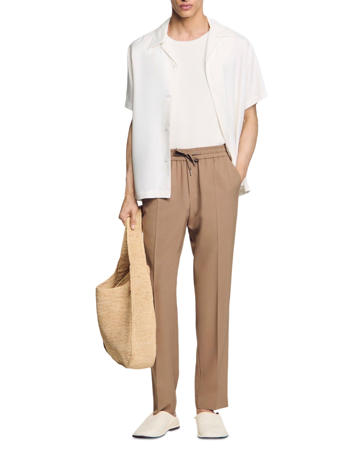 SANDRO Alpha Drawstring Pants